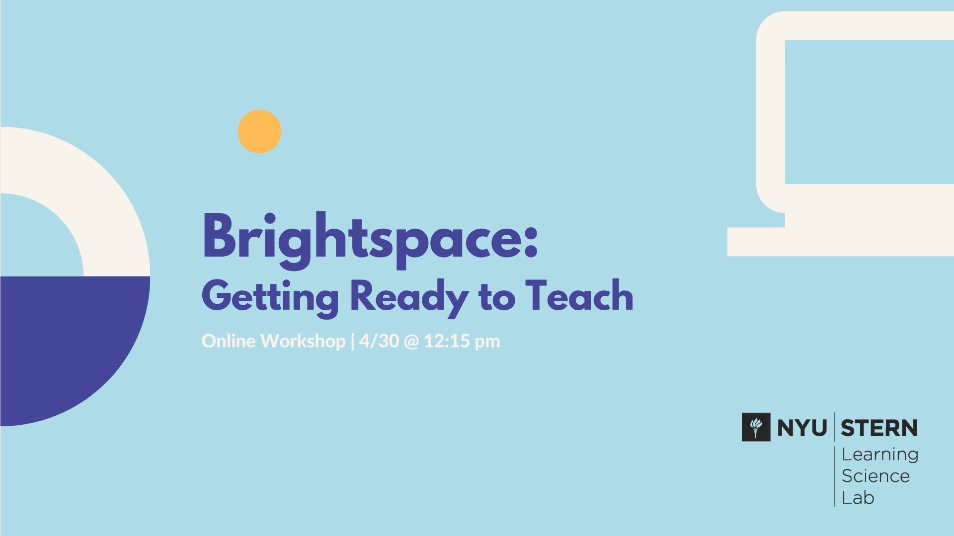 Upcoming Workshops - NYU Stern