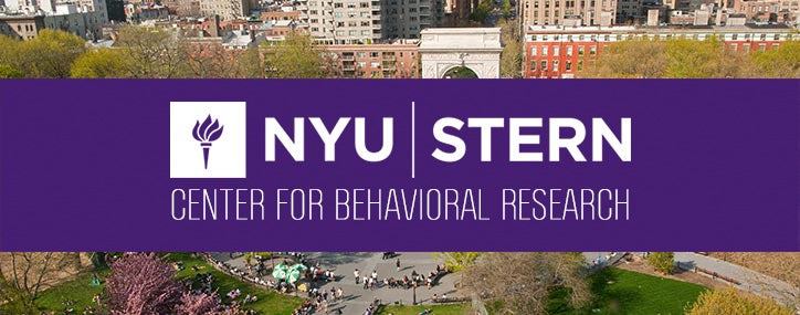 Center for Behavioral Research | Home - NYU Stern